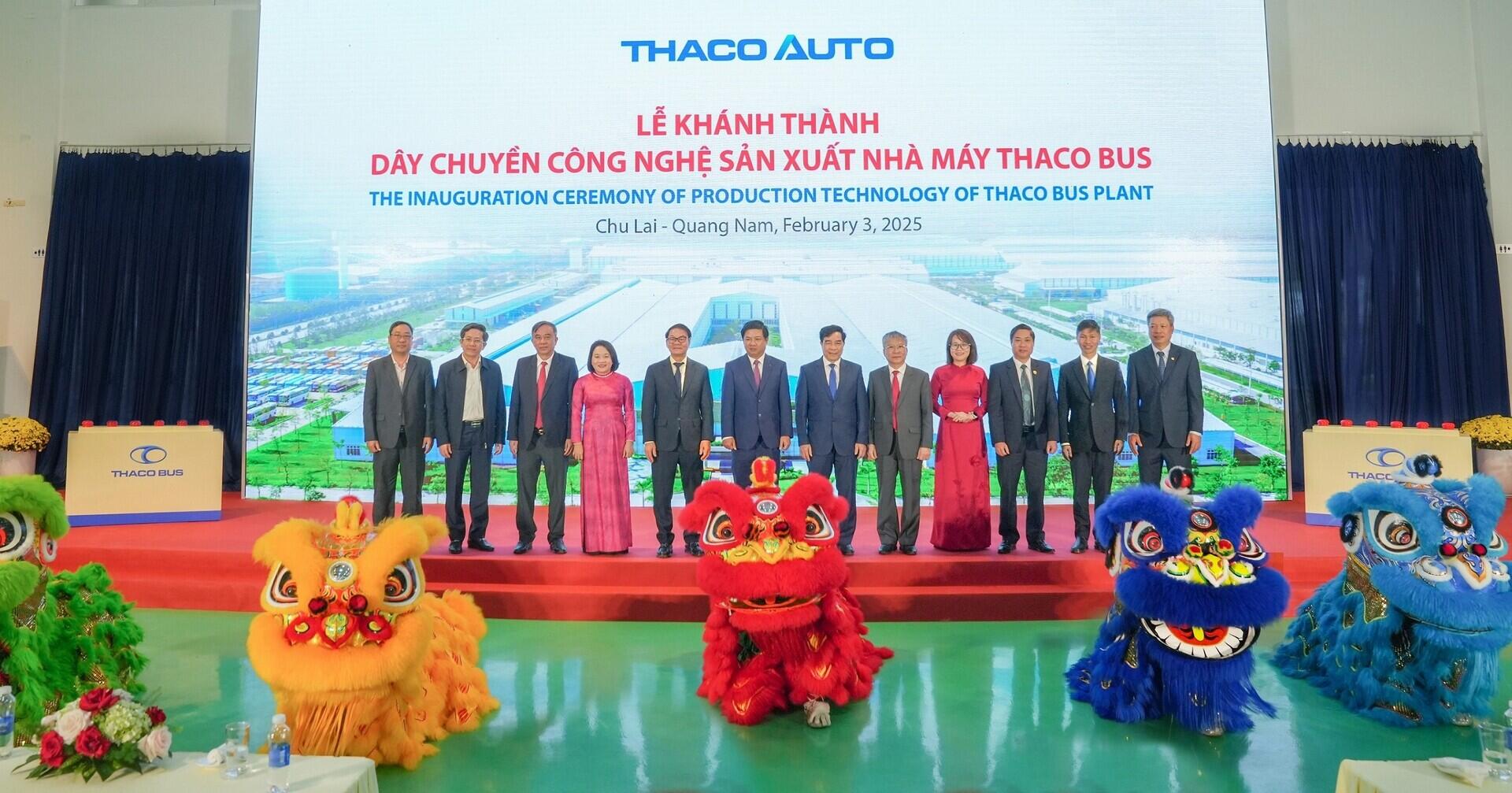 THACO AUTO inaugurates production technology of THACO Bus Plant and ...